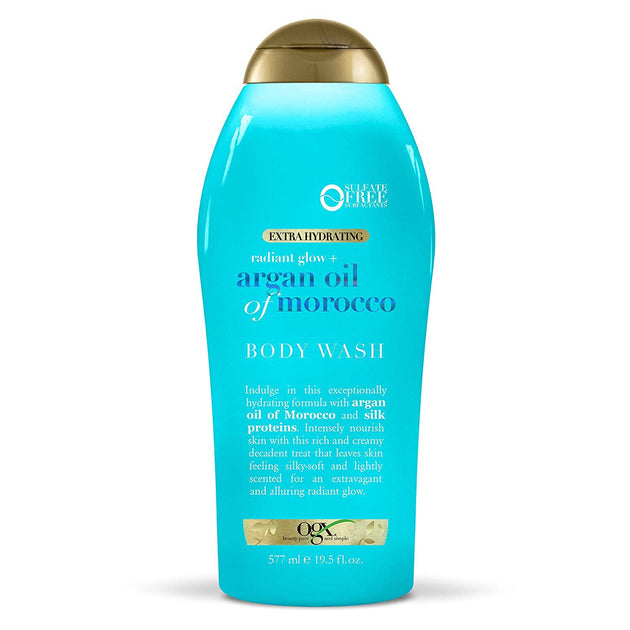 Ogx Beauty Ogx Radiant Glow Argan Oil Of Morocco Extra Hydrating Body ...