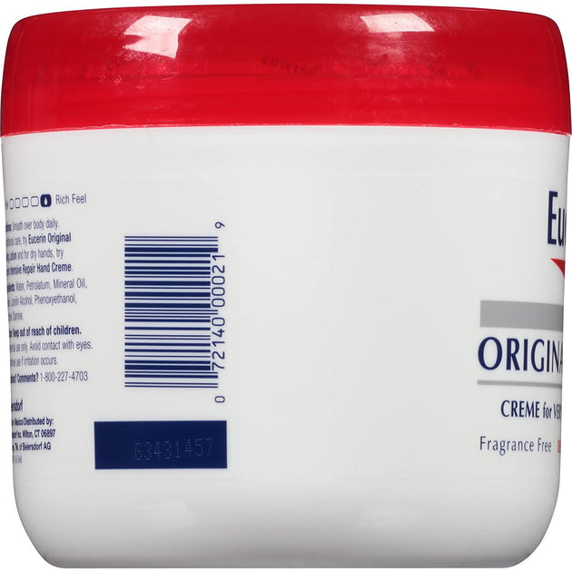 Eucerin Original Healing Rich Cream 16 oz | Silver Rod Pharmacy