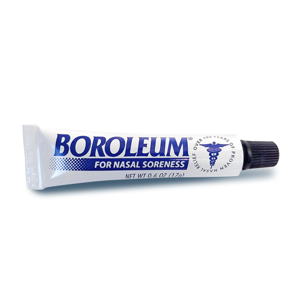 Boroleum Nasal Soreness Ointment - Camphor & Menthol - 0.6 oz | Silver ...