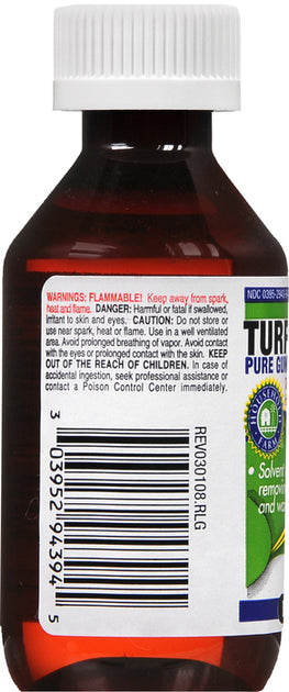 Humco Turpentine Liquid Pure Gum Spirits, 4 Oz | Silver Rod Pharmacy