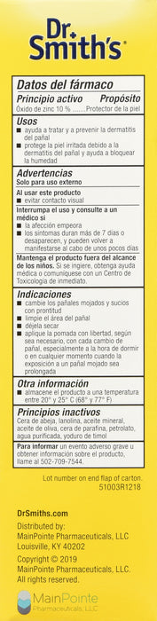 Dr. Smith's Quick Relief Diaper Rash Ointment, 3 oz, Pack of 2 | Silver ...