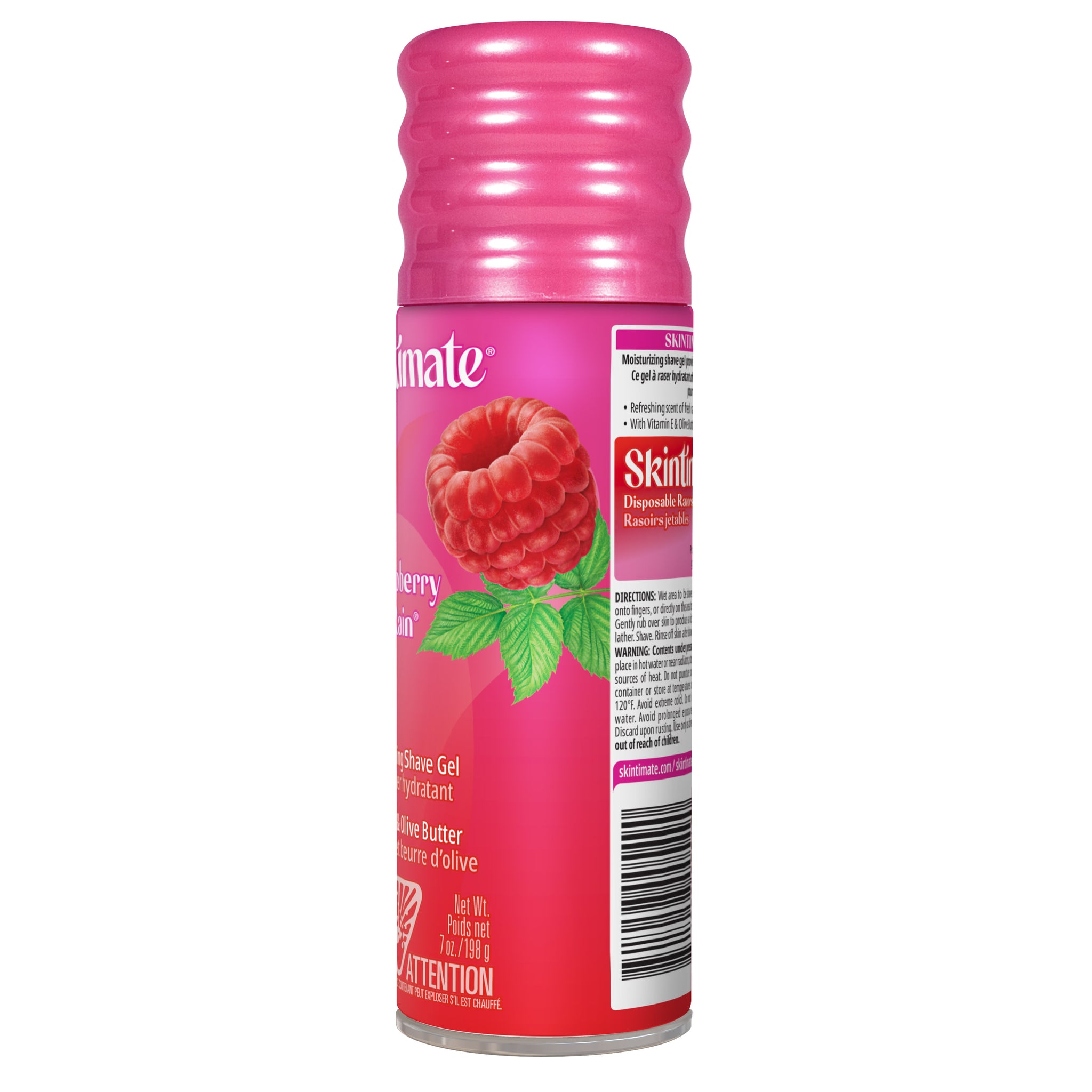 Skintimate Raspberry Rain Moisturizing Shave Gel, 7 oz | Silver Rod ...