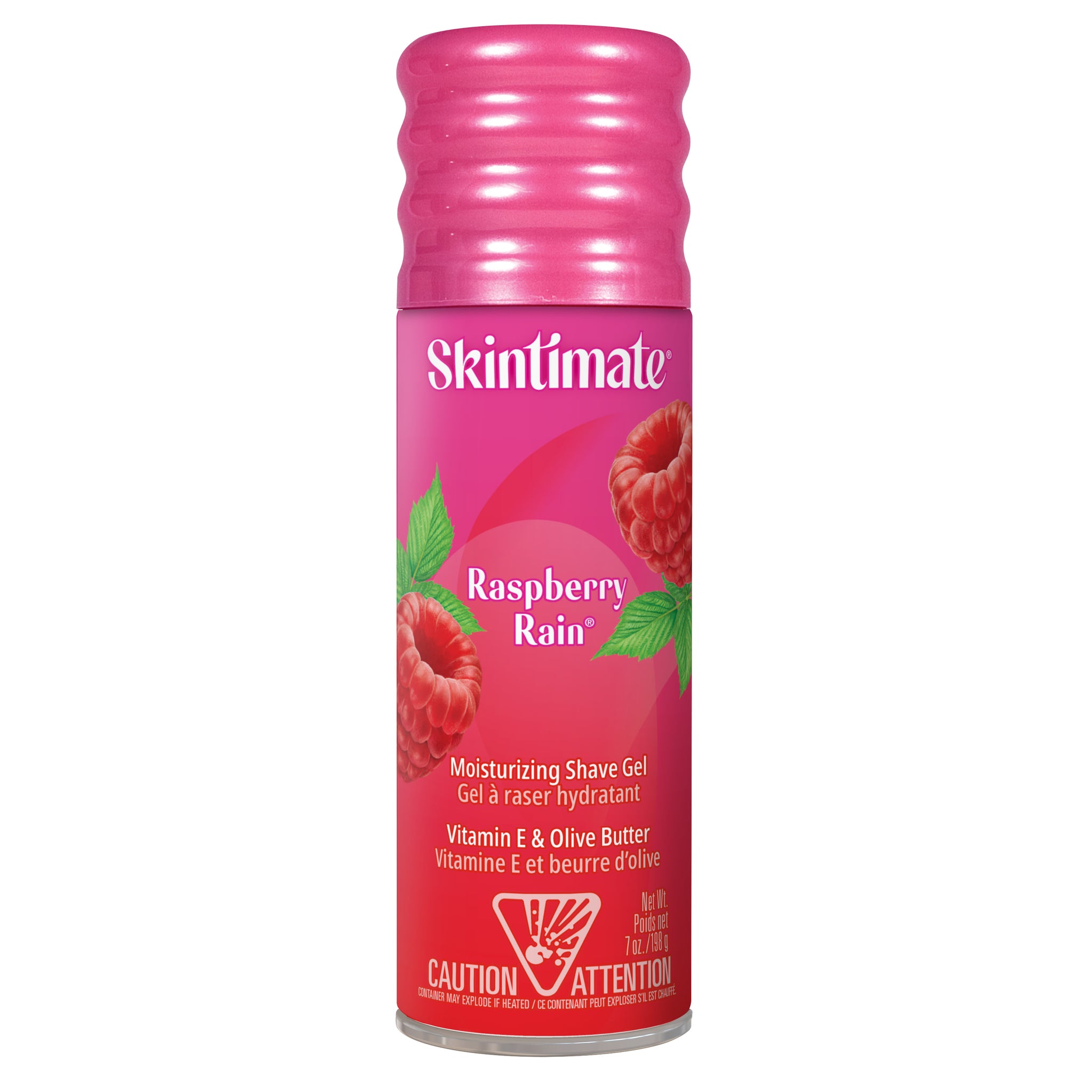 Skintimate Raspberry Rain Moisturizing Shave Gel, 7 oz | Silver Rod ...