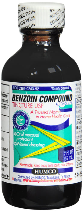 BENZOIN COMPOUND TINCTURE USP 2OZ HUMCO* | Silver Rod Pharmacy