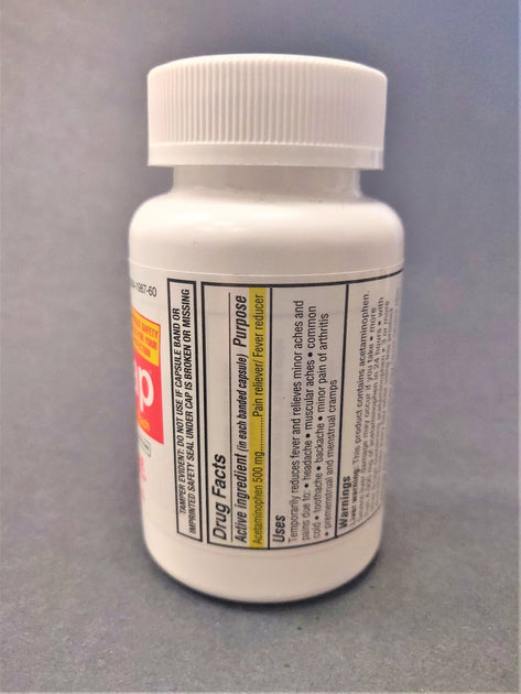 Major Mapap Extra Strength CAPSULES 500 mg, 100 ct | Silver Rod Pharmacy