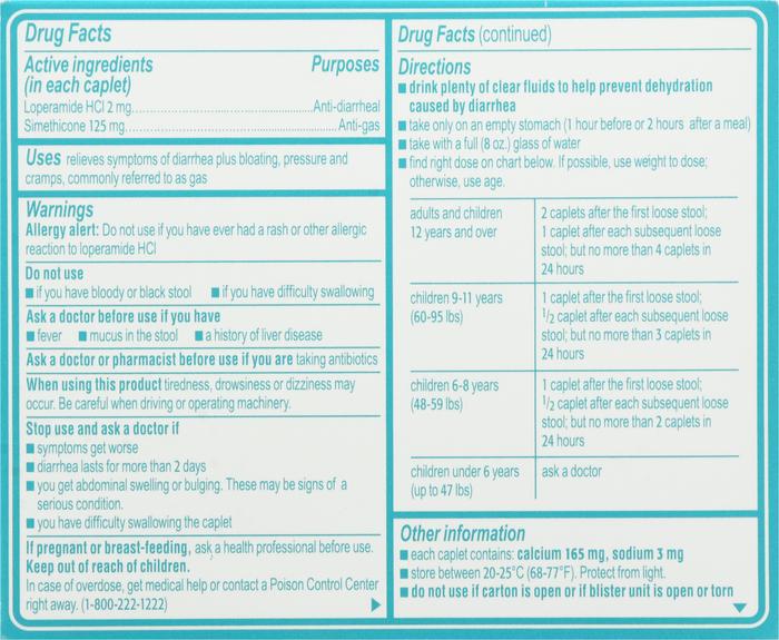 Imodium Multi-Symptom Caplets - 18 count | Silver Rod Pharmacy