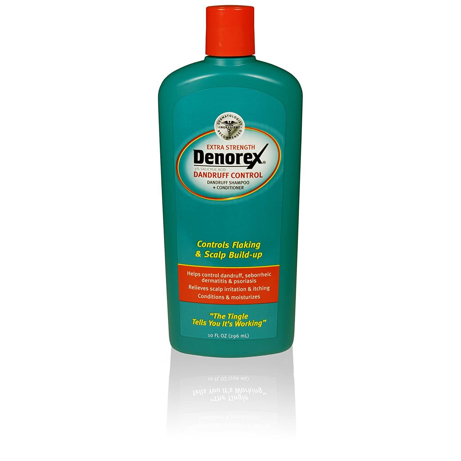 Denorex Extra Strength Dandruff Shampoo and Conditioner, 10 oz | Silver ...