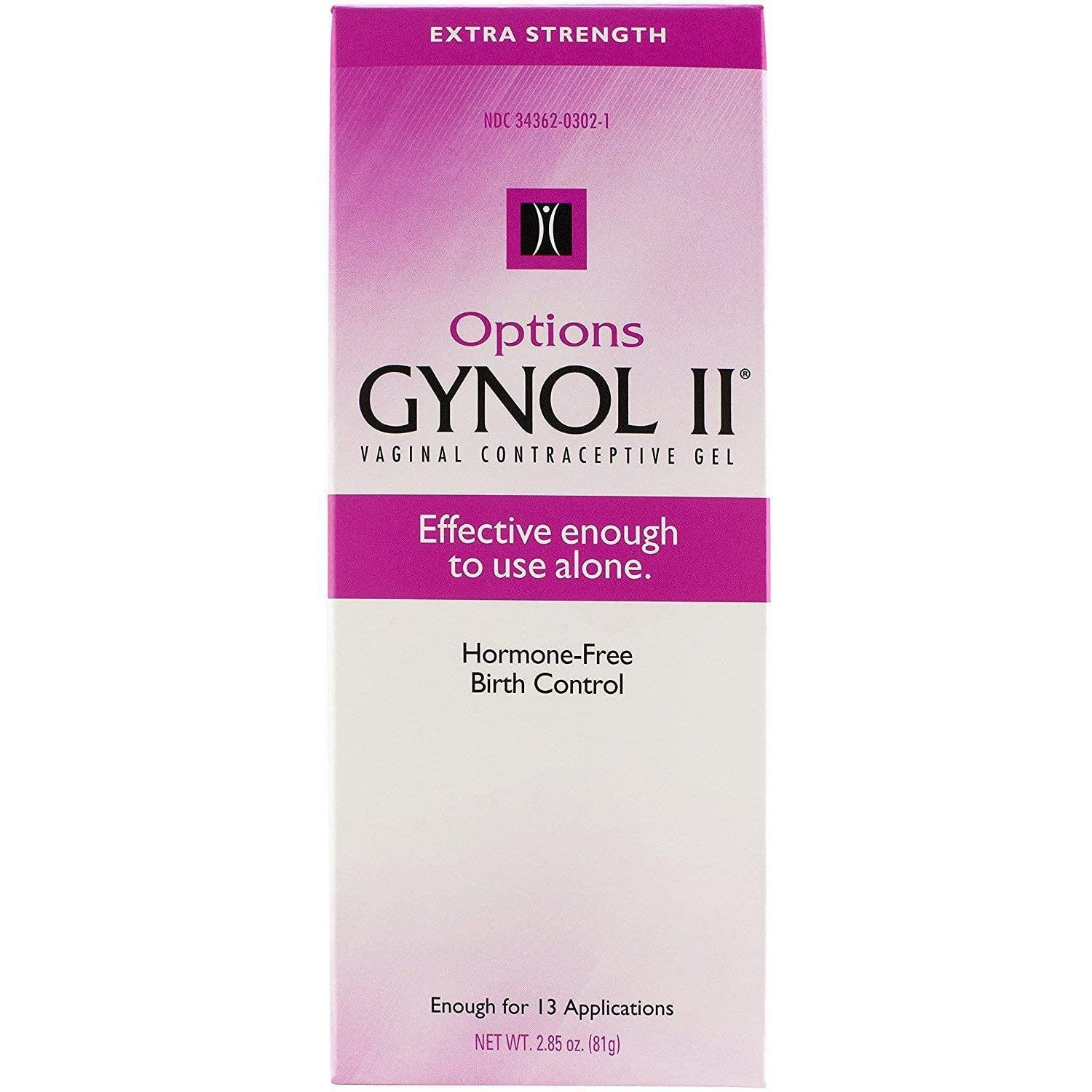 Gynol II Vagina Contraceptive Jelly Extra Strength - 2.85 oz, | Silver ...