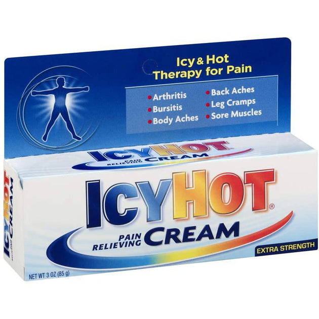 Icy Hot Extra Strength Pain Relief Cream, 3 Ounces | Silver Rod Pharmacy