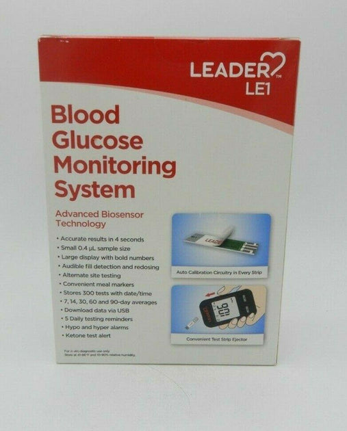 Leader LE1 Blood Glucose Monitoring System, 1 count | Silver Rod Pharmacy