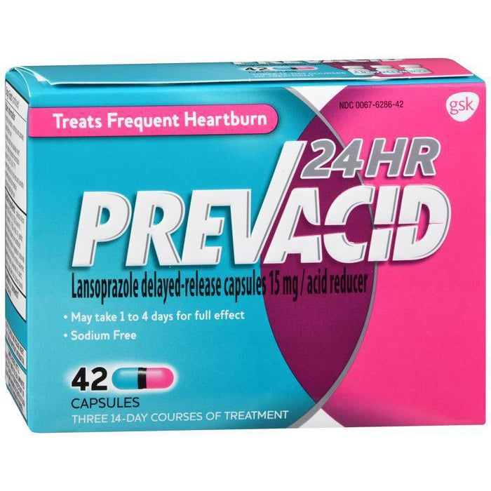 Prevacid 24HR - 42 capsules | Silver Rod Pharmacy
