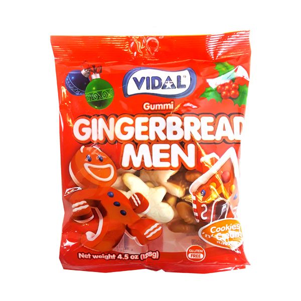 Vidal- Gingerbread Men, Cookies 'n' Cream Flavor 4.5 oz., 1 Bag ...
