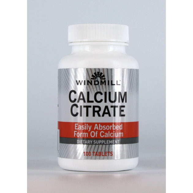 Windmill Calcium Citrate - 100 Tablets* | Silver Rod Pharmacy
